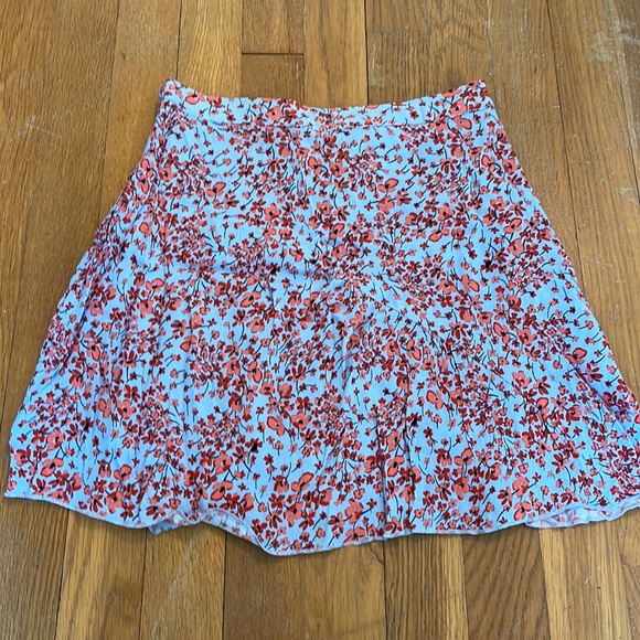 H&M | Skirts | Hm Flora Mini Skirt | Poshmark